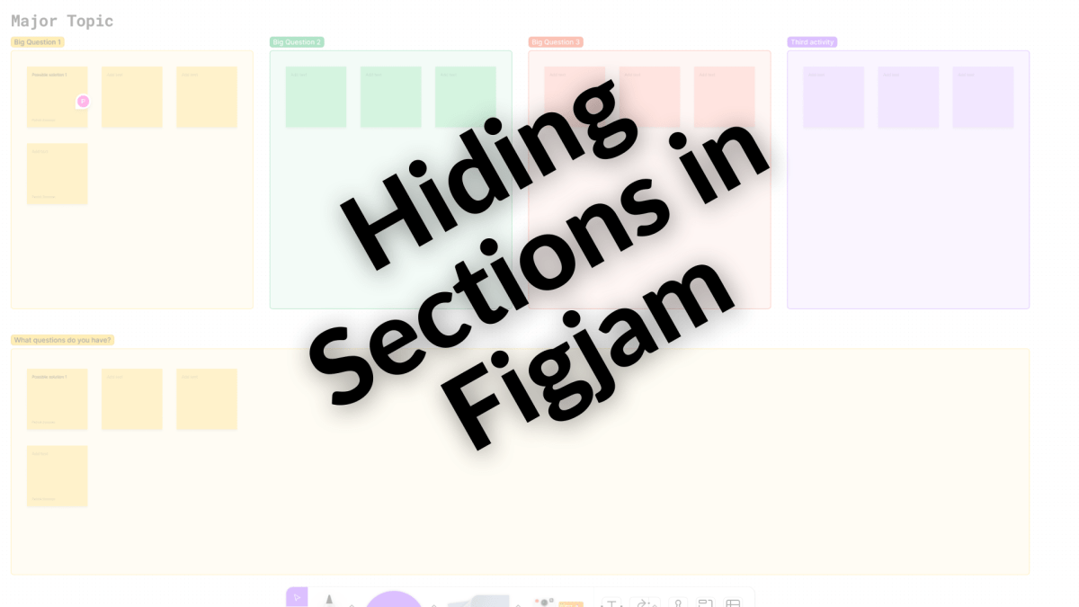 Hiding Sections in Figjam | Donovanscience